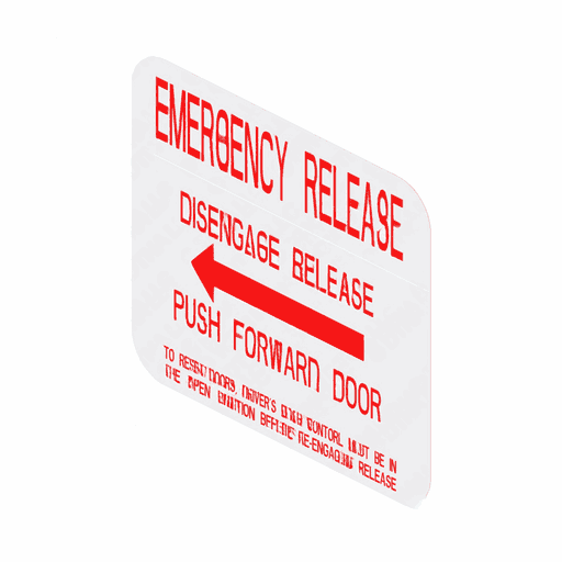 123294 Thomas Built Bus | Decal - School Bus Lettering/Warning ...