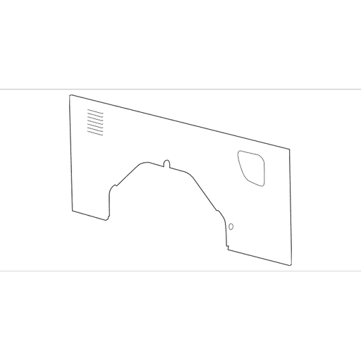 CK4Z6131013N Ford | Interior Quarter Panel Trim Load Compartment - Left ...
