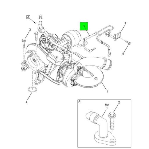 1854425C4 Navistar International | Booster Control Solenoid Tube ...