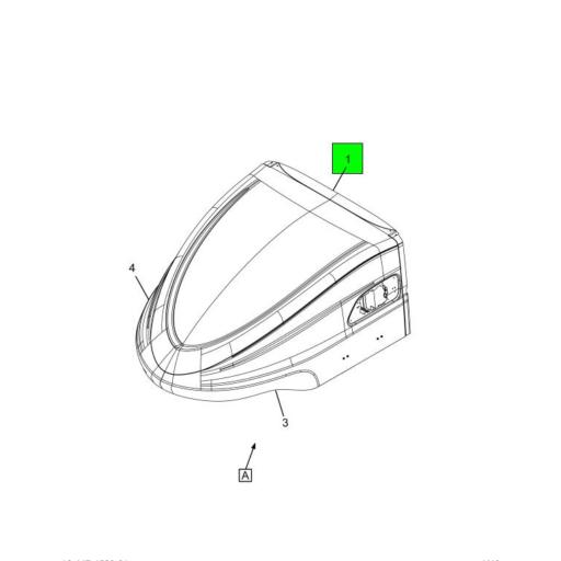 3730807C3 Navistar International | Top Cab Roof Outer Panel | Source ...