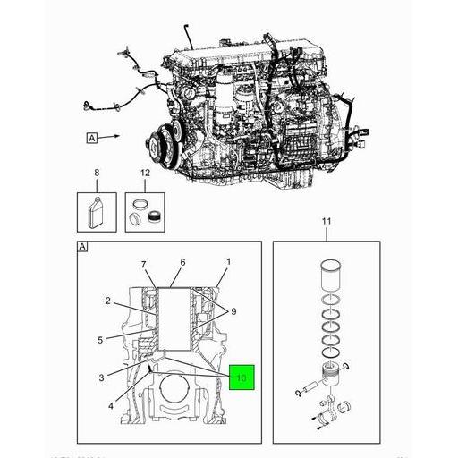 2523695C91 Navistar International | Piston Cooling Jet Kit | Source One ...