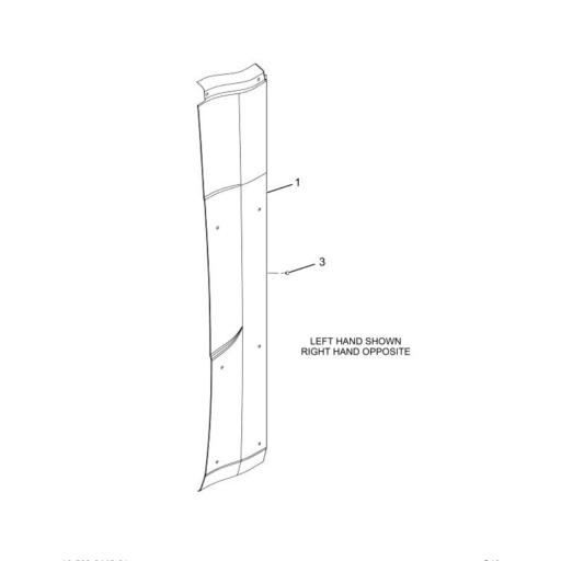 4131071C91 Navistar International | Air Cab Side Deflector | Source One ...