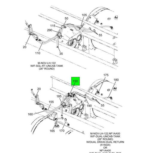 3565711C2 Navistar International | Bracket Fuel Fitting | Source One ...