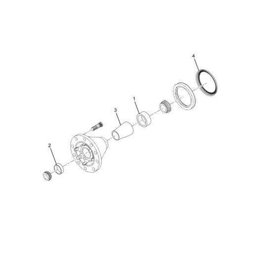 2597037C91 Navistar International | Wheel Kit Bearing/Spacer/Seal ...