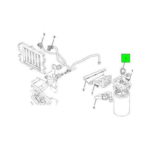 2591363C1 Navistar International | Fuel Filter Pipe | Source One Parts ...