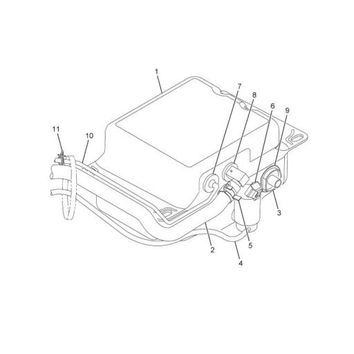 3567160C96 Navistar International | Windshield Washer Tank Bottle ...