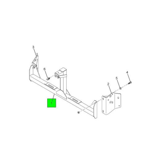 3810692C1 Navistar International | Welded Hood Hinge Bar Assembly ...