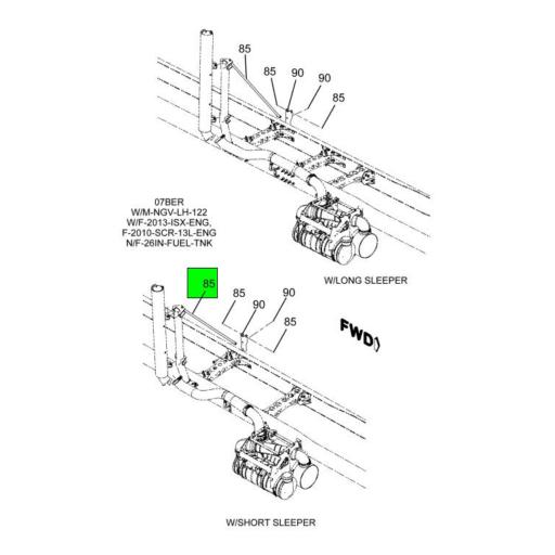 4066628C1 Navistar International | Cross Brace | Source One Parts Center
