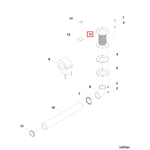 3877034 Cummins | Exhaust Outlet Connection | Source One Parts Center