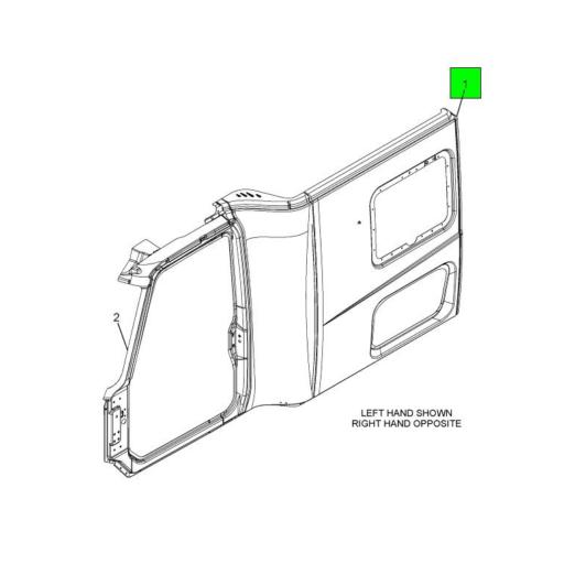 3594492C6 Navistar International | Welded Outer Side Panel Assembly ...