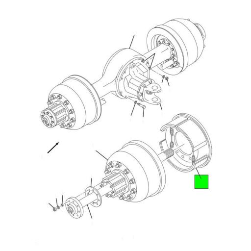 ZBRAS3000 Navistar International | Straight Clevis Kit | Source One ...