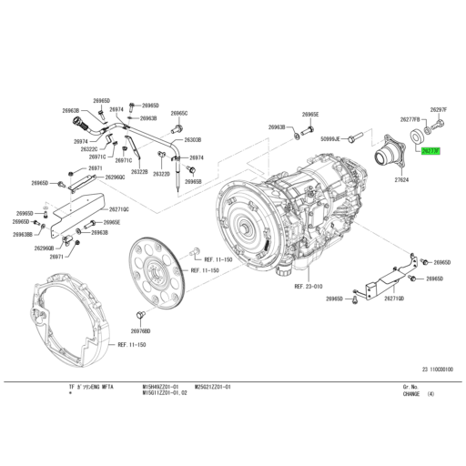 ME633102 Mitsubishi FUSO | Automatic Transmission Case Washer | Source ...