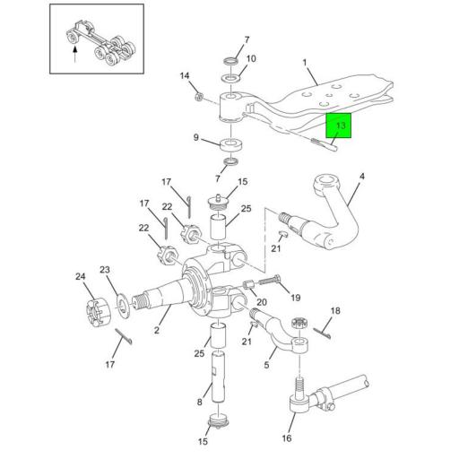 2506470C1 Navistar International | Draw Key | Source One Parts Center