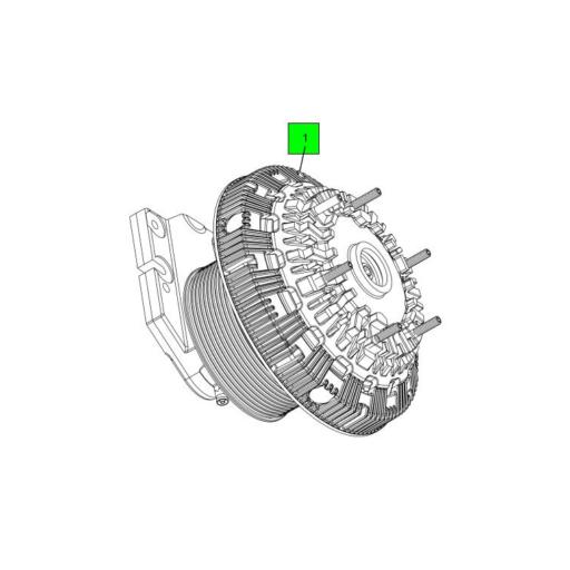 HOR99A82872 Navistar International | Fan Drive Mounting Assembly - 2 ...