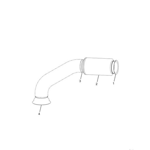 4078737C3 Navistar International | Welded Turbo Pipe Assembly | Source ...
