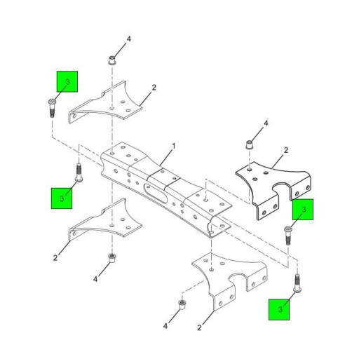 3691085C1 Navistar International | BOLT HUCK-SPIN 5/8 DIAMETER-8 - 10 ...
