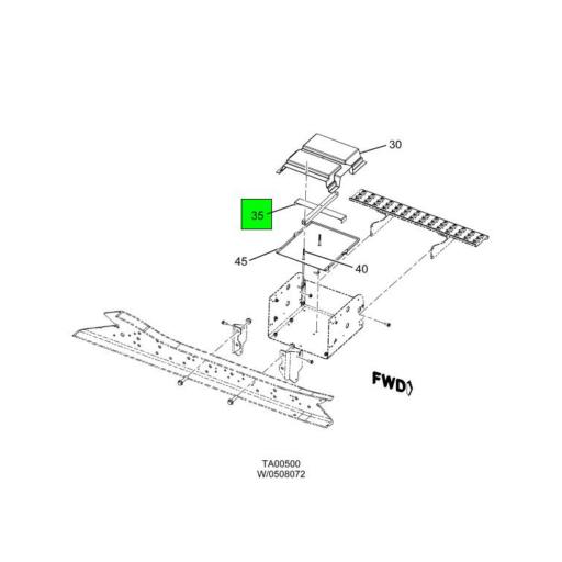 3553499C2 Navistar International | Battery Hold-Down Clamp | Source One ...