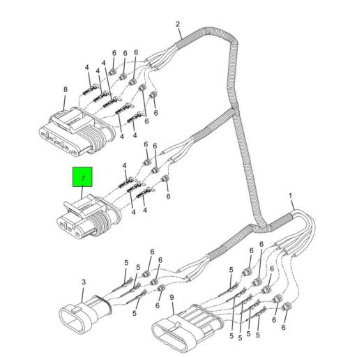 446716001 Navistar International | Body Connector | Source One Parts Center