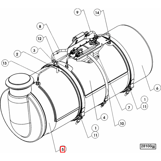 2871583CUM Kenworth | Inlet Catalyst Module | Source One Parts Center
