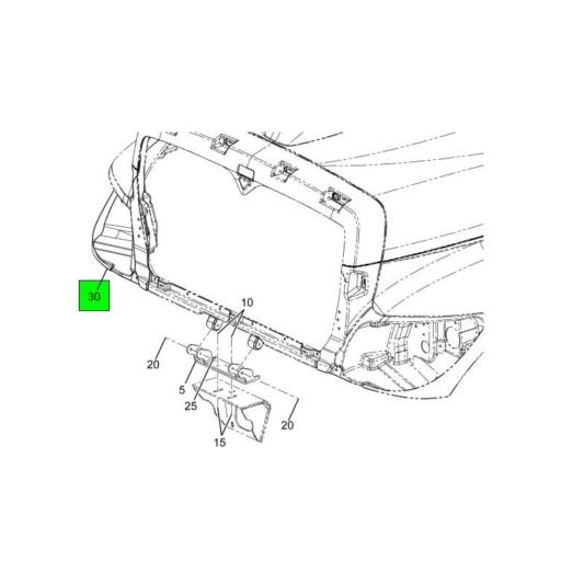 3613762C94 Navistar International | HOOD ASSEMBLY W/ACCESS HATCH W/MRD ...