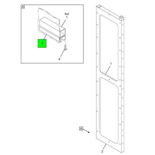 4571551 IC Bus | RETAINER RUBBER | Source One Parts Center