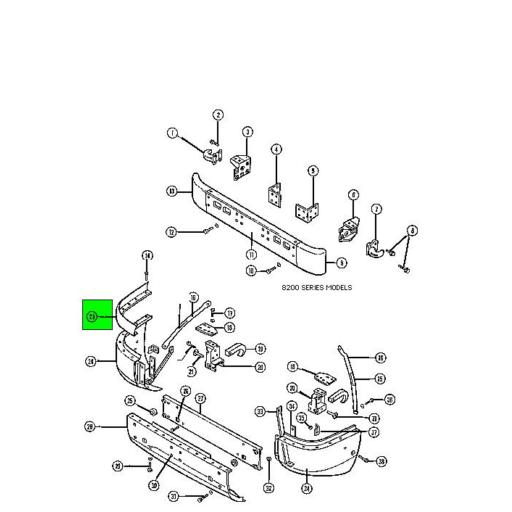 1658539C2 Navistar International | Front Bumper Extension | Source One ...