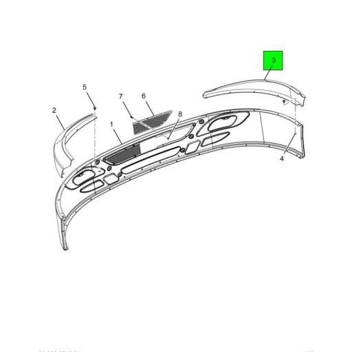 6087233C4 Navistar International | Top Filler Right-Hand Bumper ...