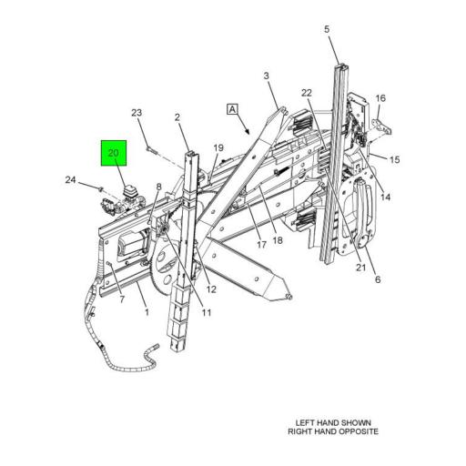 2597092C91 Navistar International | Premium Sound Door Harness | Source ...