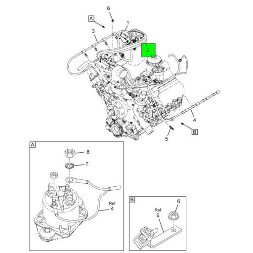 1846210C91 Navistar International | Engine Harness Injector Wiring ...