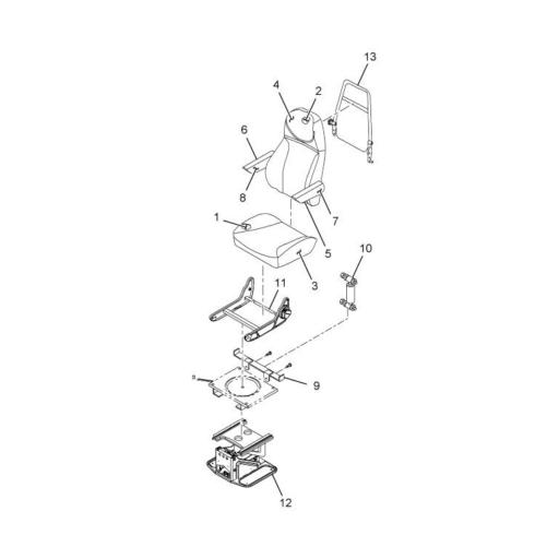 2205288C2 IC Bus | Seat National Air 42 oz Prev G | Source One Parts Center