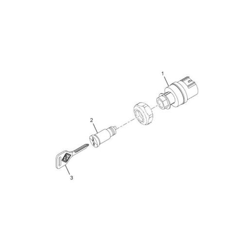 4090208C91 Navistar International | Door Lock Kit with Key | Source One ...