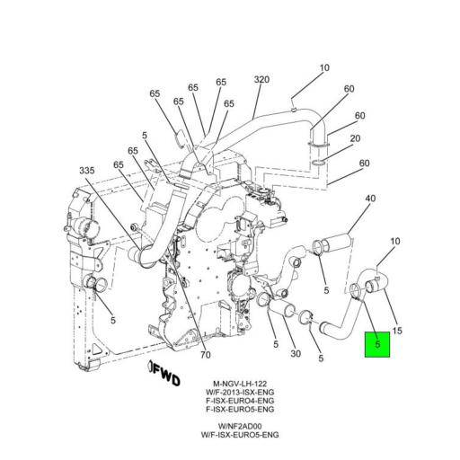 3519061C1 Navistar International | Hose Clamp 2-1/2 in ID - 2 Pack ...