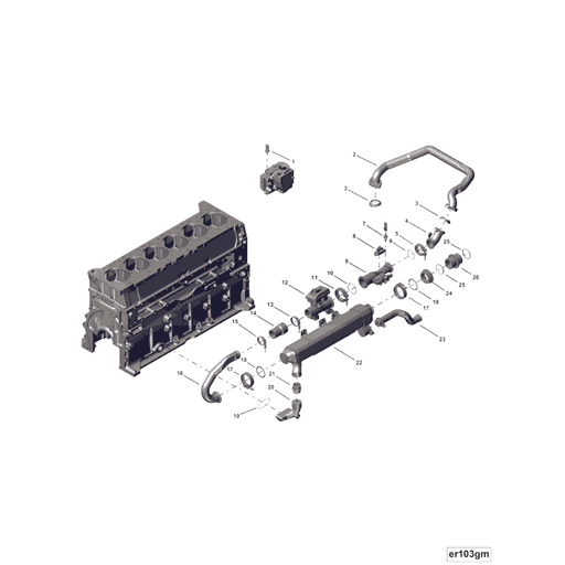 5406049 Cummins | Exhaust Recirculation Valve Kit | Source One Parts Center