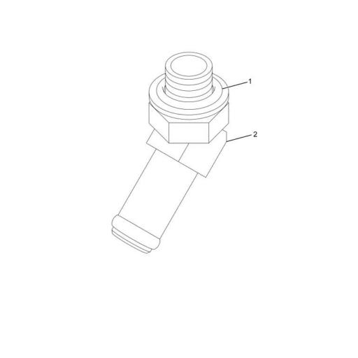 3593040C91 Navistar International | ELBOW 3/4 HOSE NIPPLE 45 ELBOW 1-1/ ...