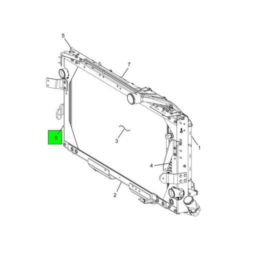 2604125C91 Navistar International | Left-Hand Rear Side Assembly ...
