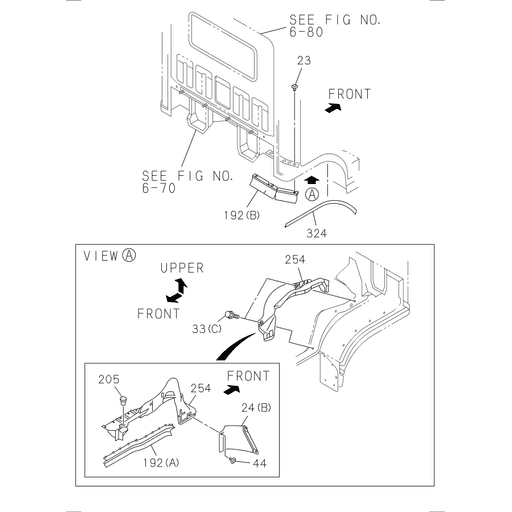 8-98154-258-0 Isuzu | Frt W/h P Shield | Source One Parts Center
