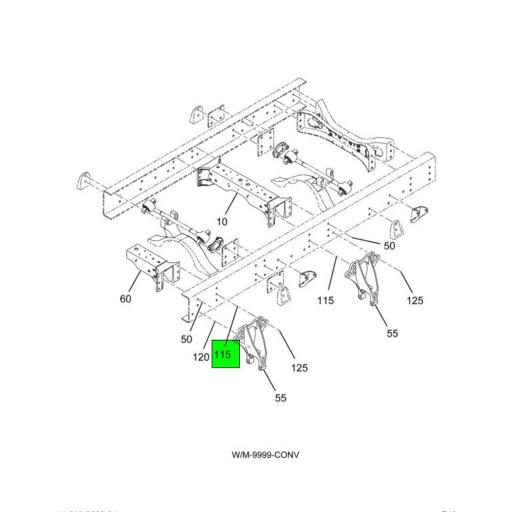 3691103C1 Navistar International | BOLT HUCK-SPIN 3/4 DIAMETER-36 - 2 ...