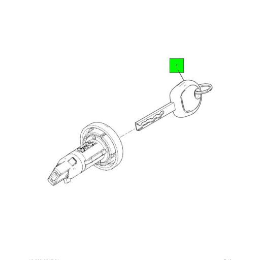 6040871C1 Navistar International | Uncoded Ignition Blank Key | Source ...