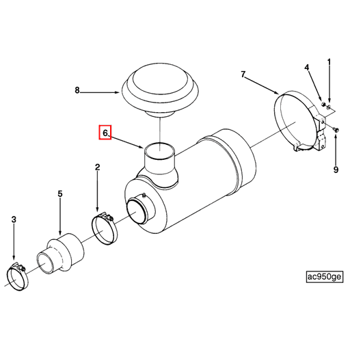 3915066 Cummins | Air Cleaner | Source One Parts Center
