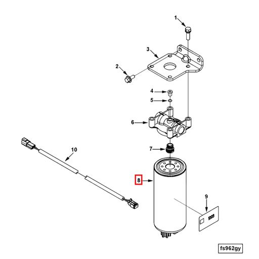 4070801 Cummins | Fuel Filter | Source One Parts Center