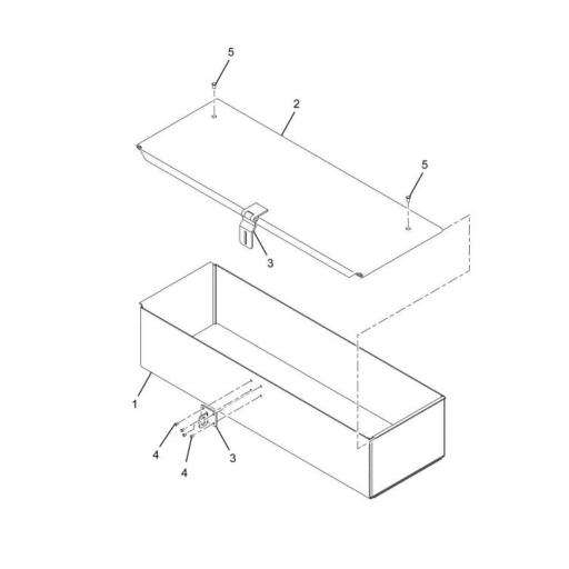 3986647C2 Navistar International | BOX ASSEMBLY INSIDE W/SLIDING LID ...