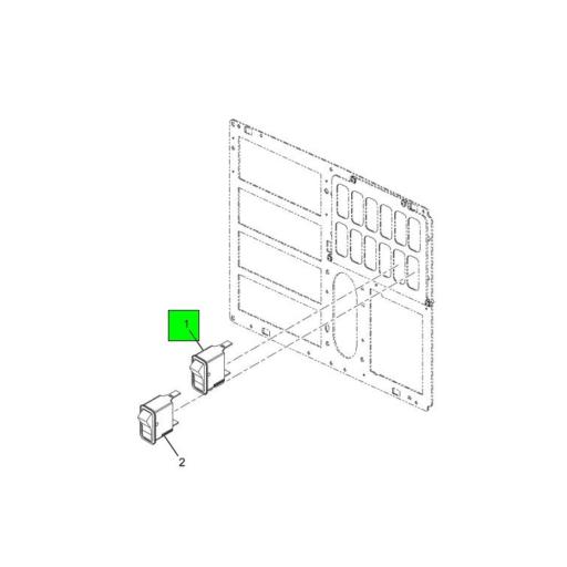 2214656C1 IC Bus | Rocker Switch Actuator Noise Suppression | Source ...