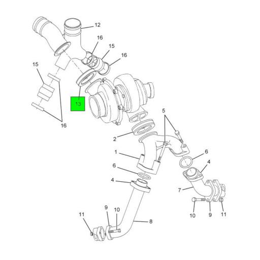 1822740C1 Navistar International | SEAL COMPRESSOR OUTLET | Source One ...