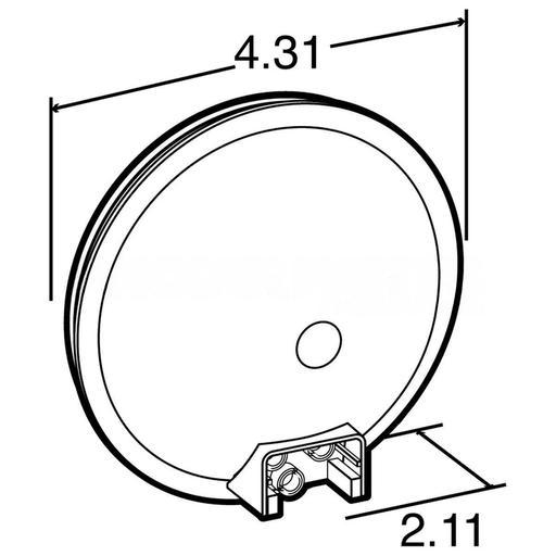 40042R Kenworth | Stop/Tail Light Red K37 | Source One Parts Center