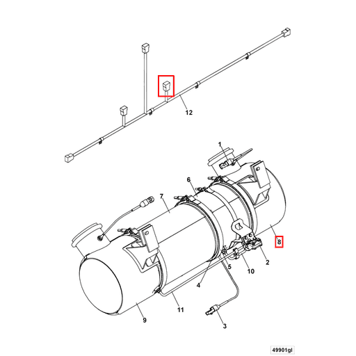 4969504CUM Kenworth | Inlet Module | Source One Parts Center