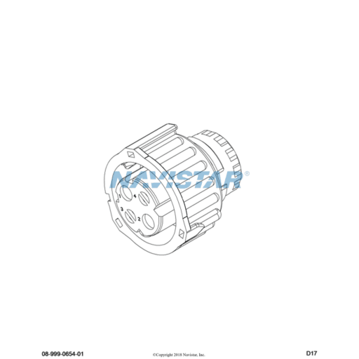 3678796C1 Navistar International | CONNECTOR BODY 4 WAY MICRO QUAD LOK ...