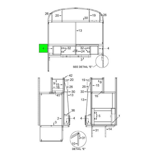 441085001 IC Bus | FR ASSEMBLY COWL | Source One Parts Center