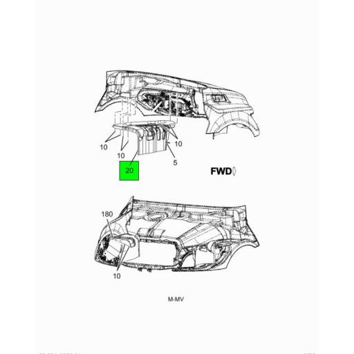 4136761C93 Navistar International | Front Splash Panel Right Mid-Cab ...