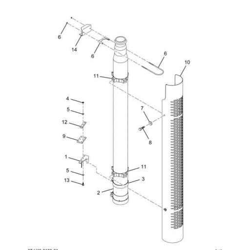 4093181C91 Navistar International | PIPE INTERMEDIATE TAIL BRIG ...