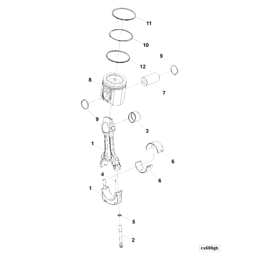 4309450 Cummins | Piston Kit | Source One Parts Center